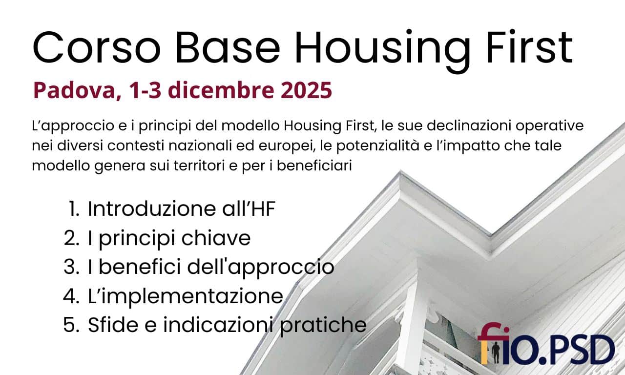 Corso Base Housing First (VI ed. 2025)